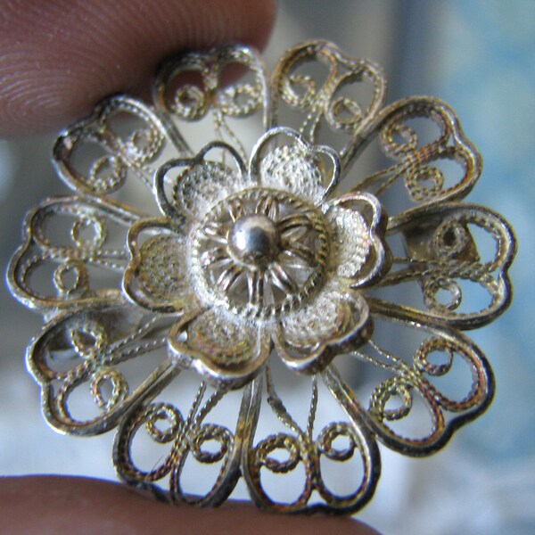 Filigree Brooch - Etsy