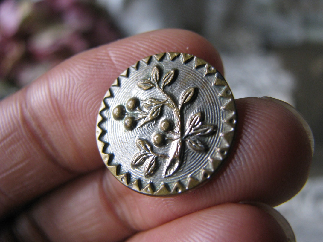 Antique Picture Button, French Antique Button, Antique French Button ...