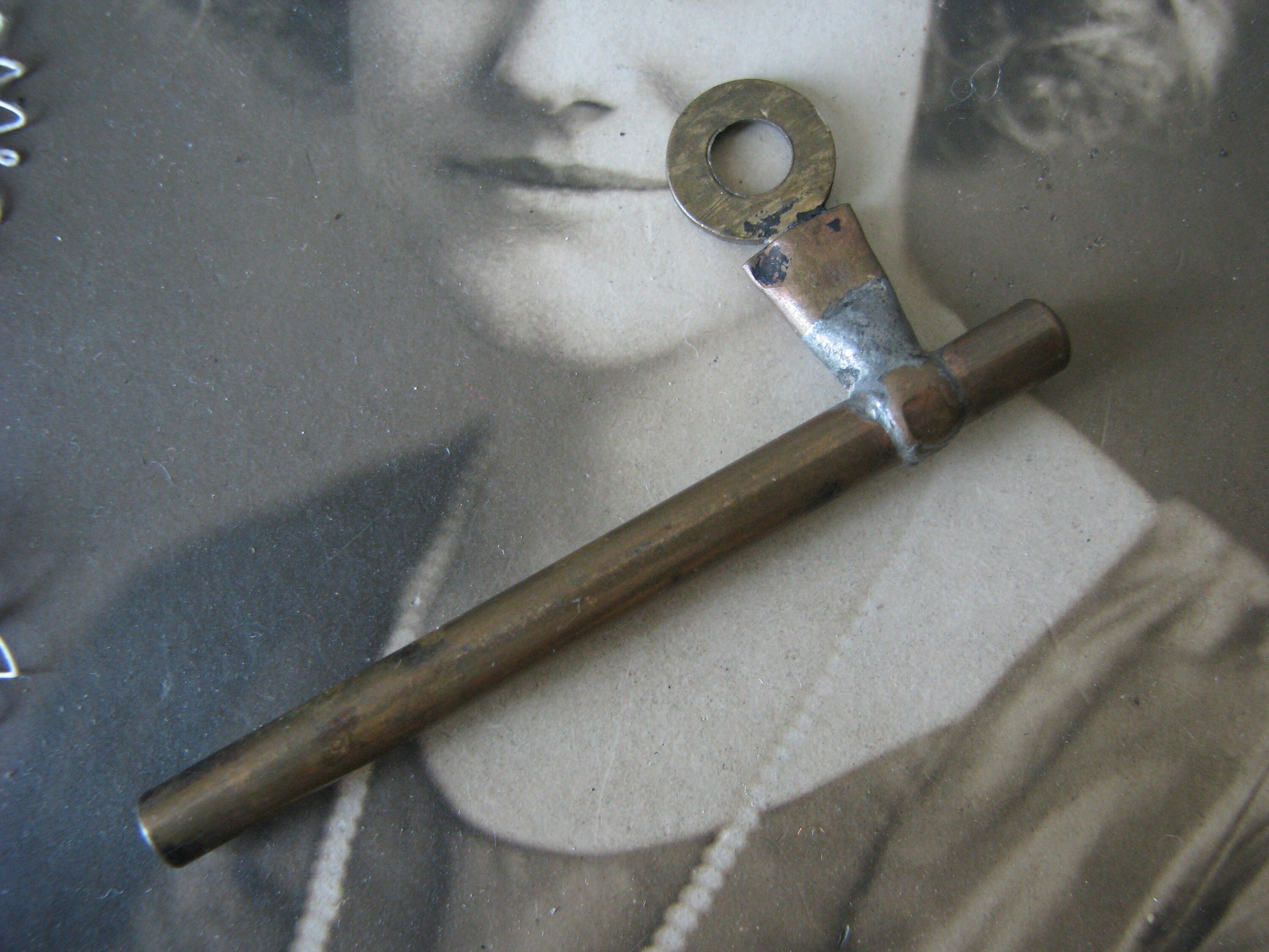 Antique Brass Key Antique Crank Key Antique Clock Key | Etsy