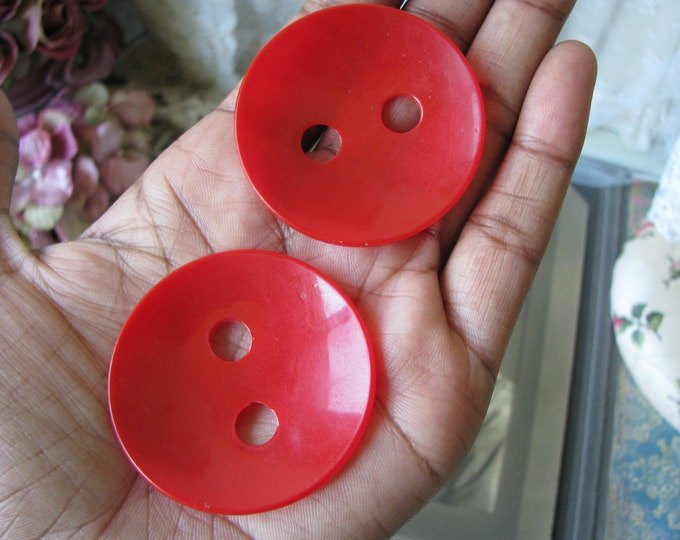 Vintage Large Coat Buttons, Vintage Celluloid Coat Buttons, Large Coat ...