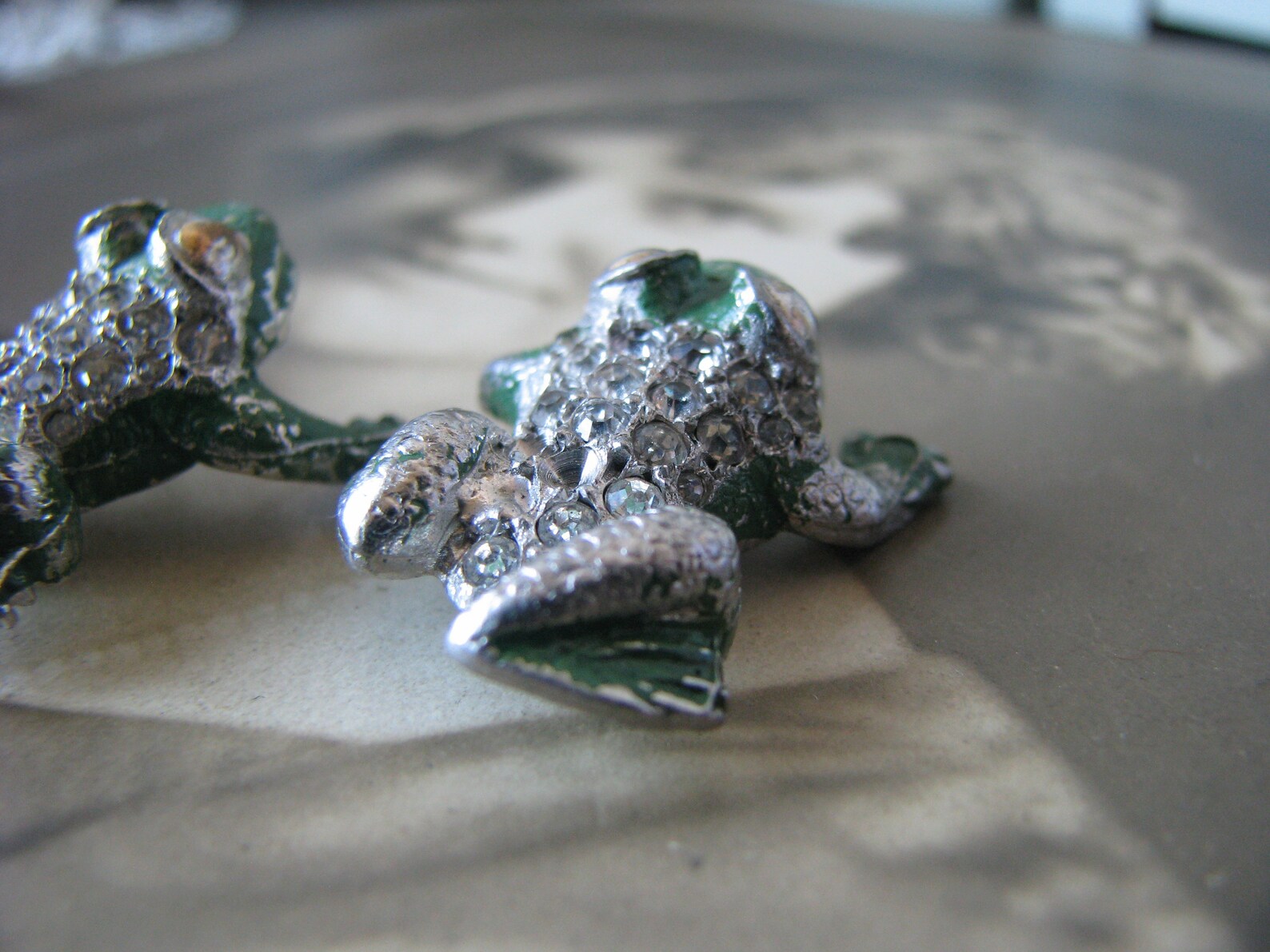 Art Deco Frog Shoe Pins, Green Enamel Paste Jewelry - Etsy