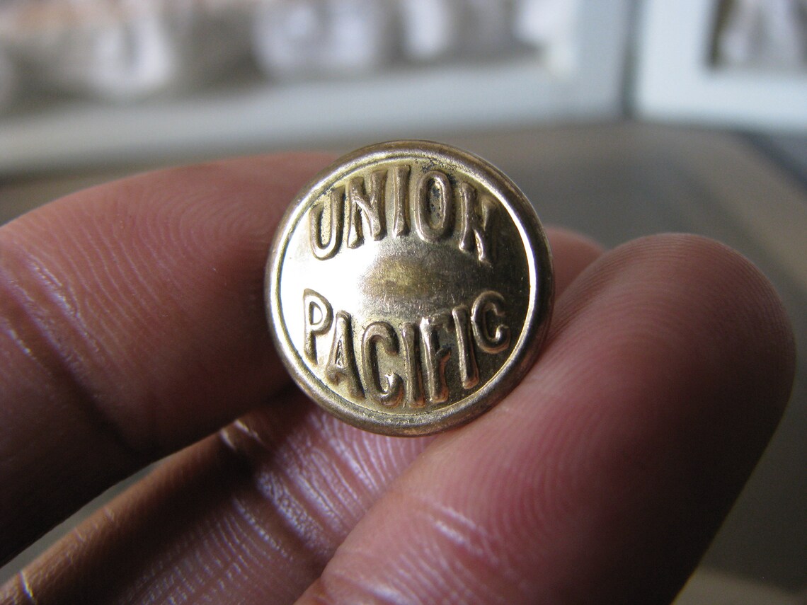 Antique Union Pacific Button Railroad Uniform Button Antique - Etsy
