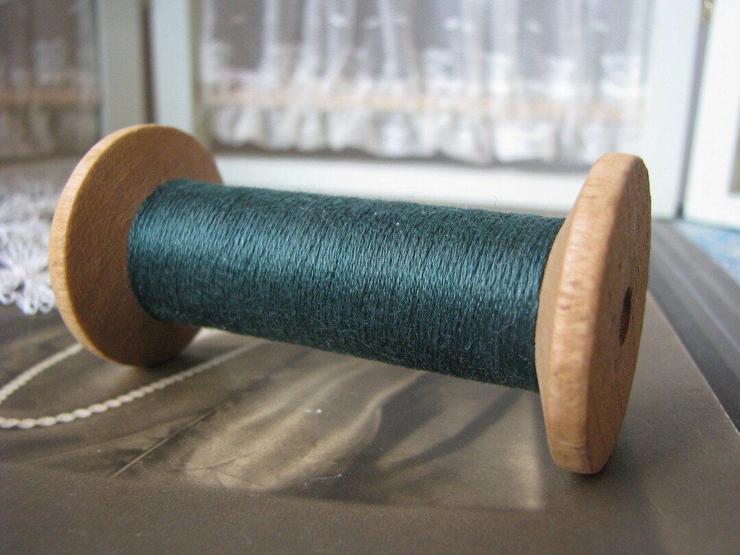 Antique Wooden Spool of Thread, Primitive Home Decor - Etsy