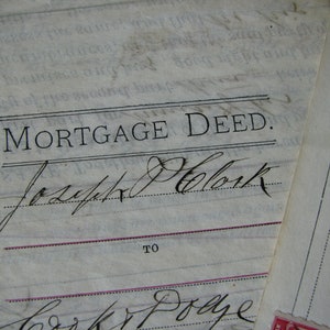 Antique Leather Folder, Antique Document Folder, Leather Document ...