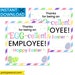 Easter Gift Tags, Easter Employee Gift, Office Appreciation, Employee ...