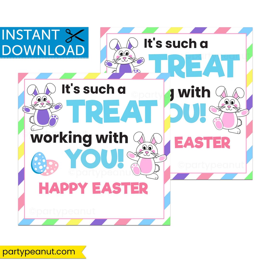 Coworker Easter Gift Coworker Treat Coworker Appreciation Easter Gift ...