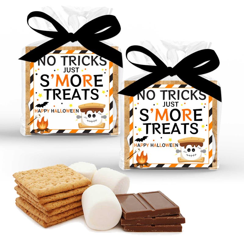 Halloween Smores Kit Tags - Etsy