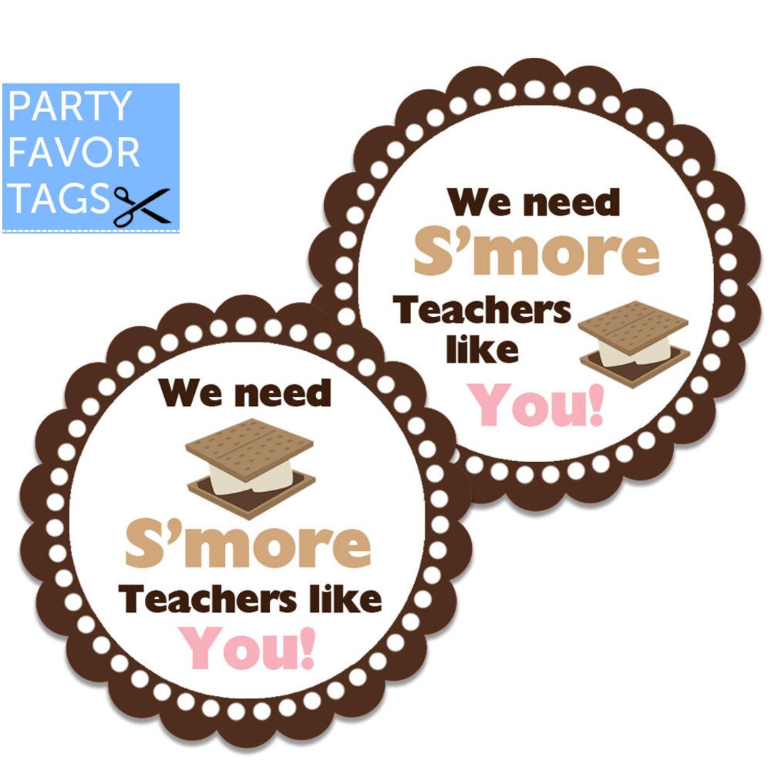 Teacher Appreciation Tags, Teacher Gift Tag, Teacher Thank You Tag ...