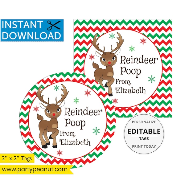 Reindeer Poop - Etsy