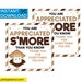 Appreciated Smore Tags, Teacher Appreciation, Smores Gift Tags, Teacher ...