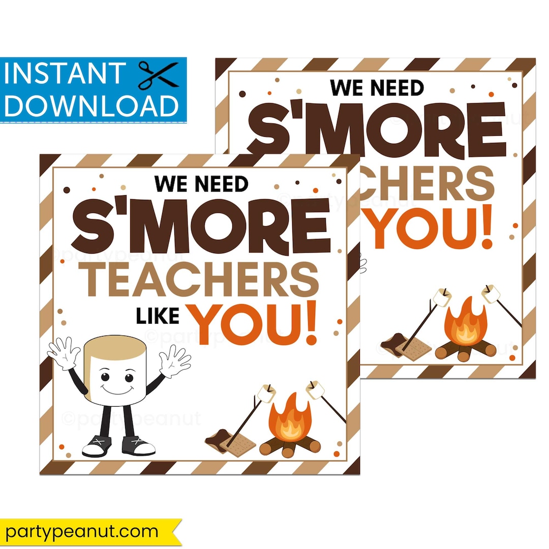 Teacher Appreciation Tags, Teacher Gift Tag, Teacher Thank You Tag ...