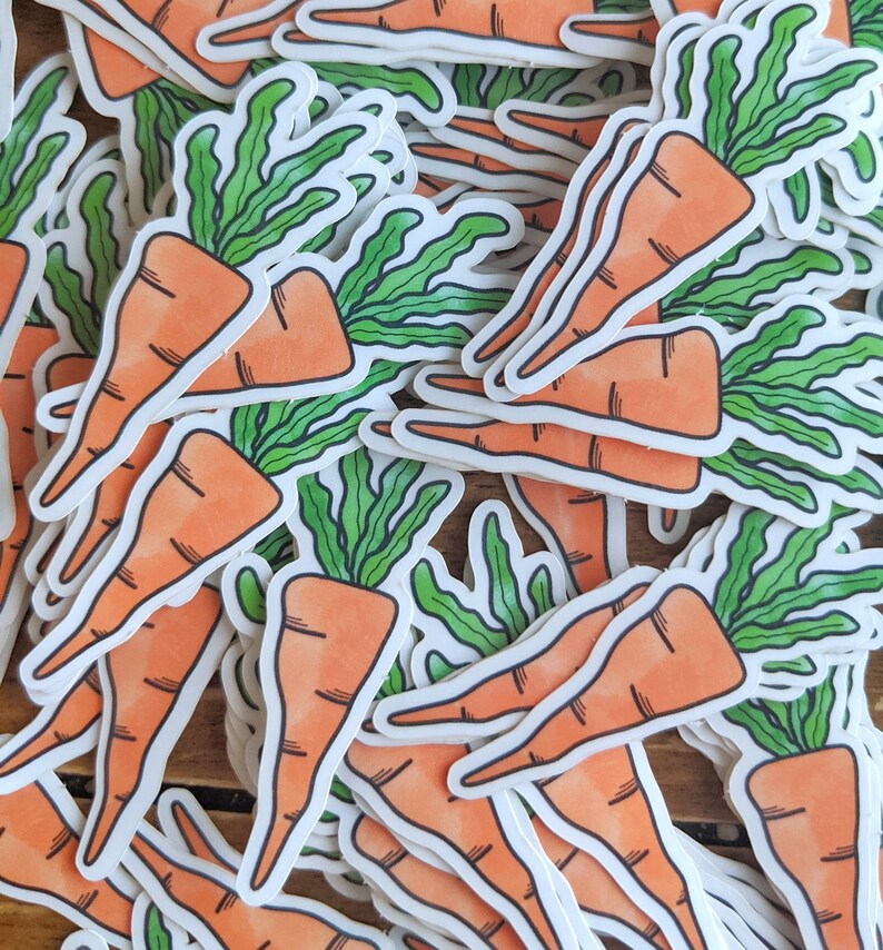 Eat Your Veggies Sticker Pack Waterbottle Sticker Hydro | Etsy