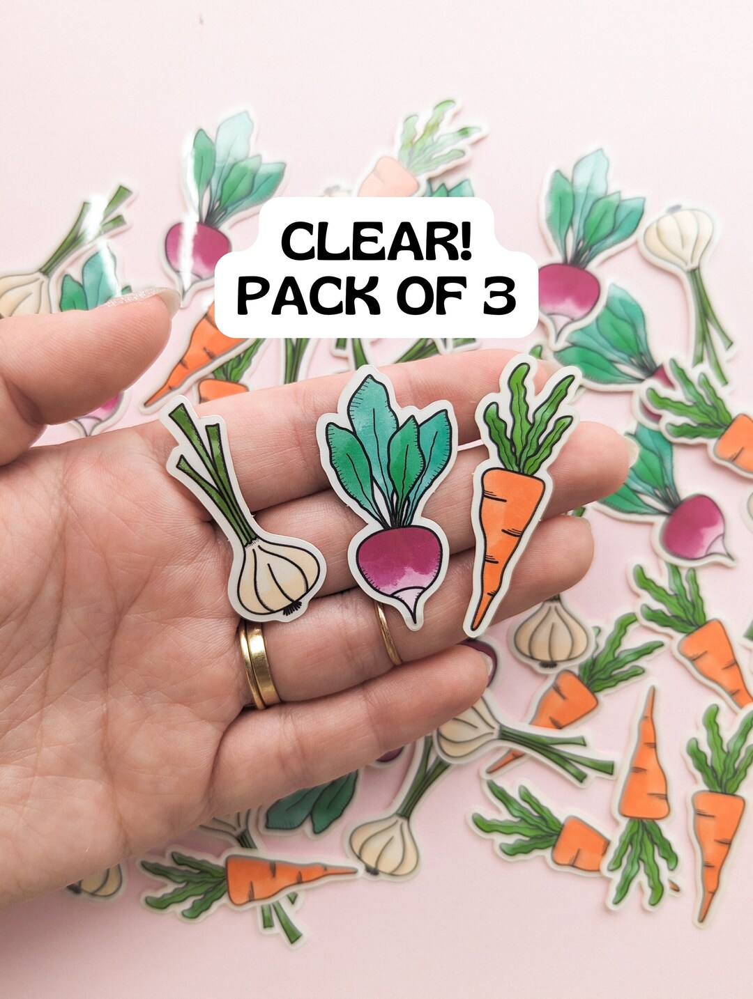 Eat Your Veggies Sticker Pack, Waterbottle Sticker, Hydro Flask Sticker ...
