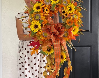 DIY Wreath Kit Love Fall Wreath Kit - Etsy