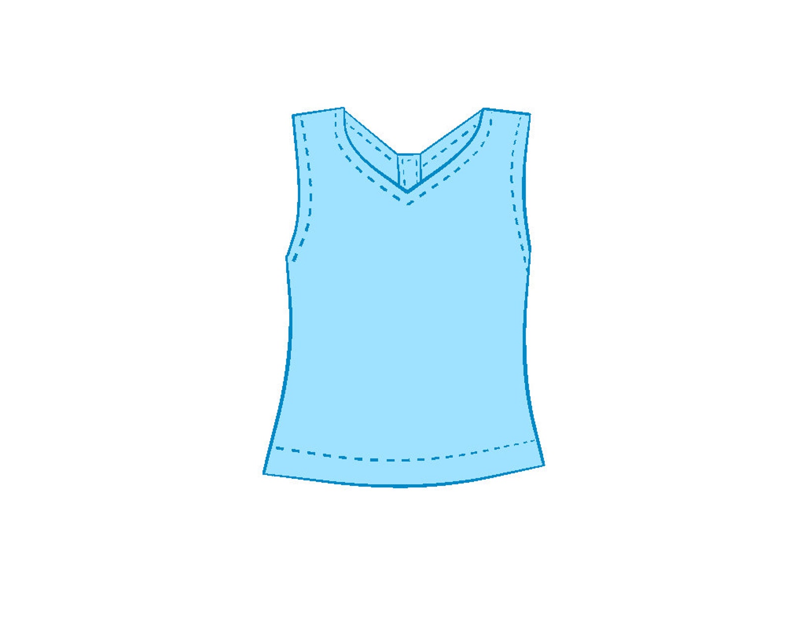 Lammily Singlet Sewing Pattern - Etsy Australia