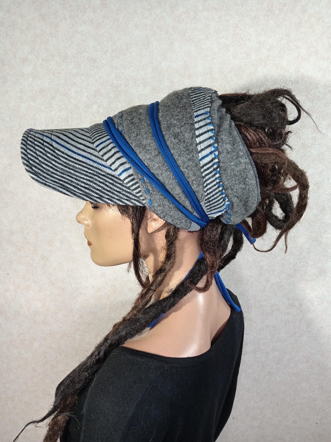 Turban Visor for Dreadlocks - Etsy