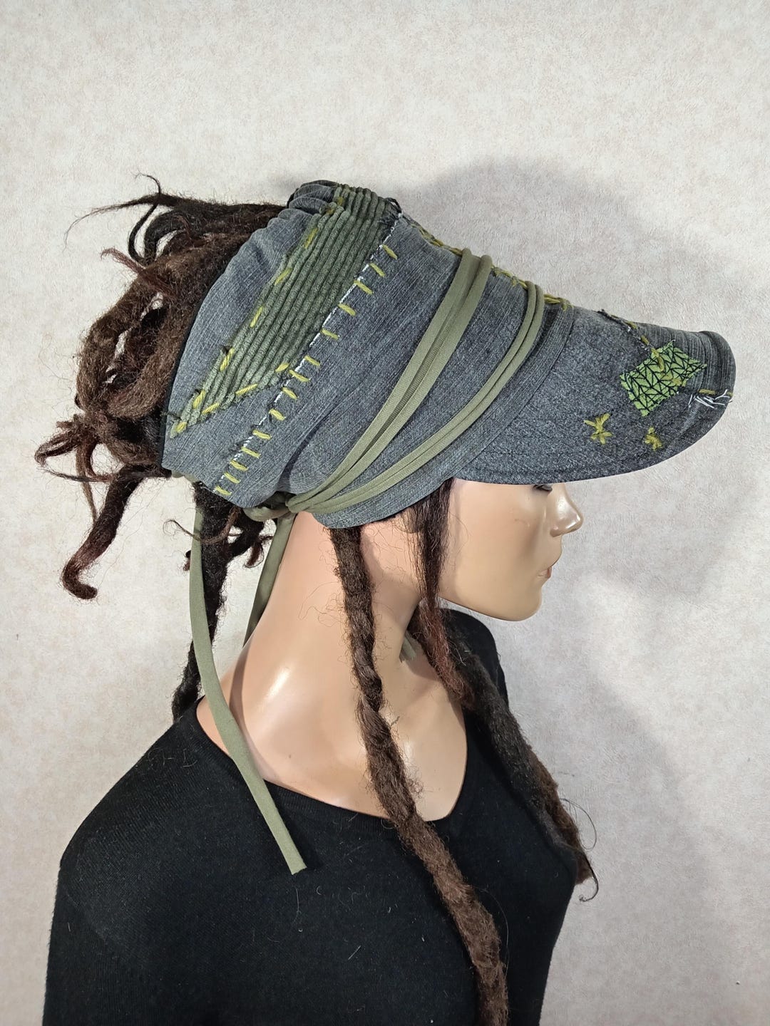 Turban Visor for Dreadlocks - Etsy