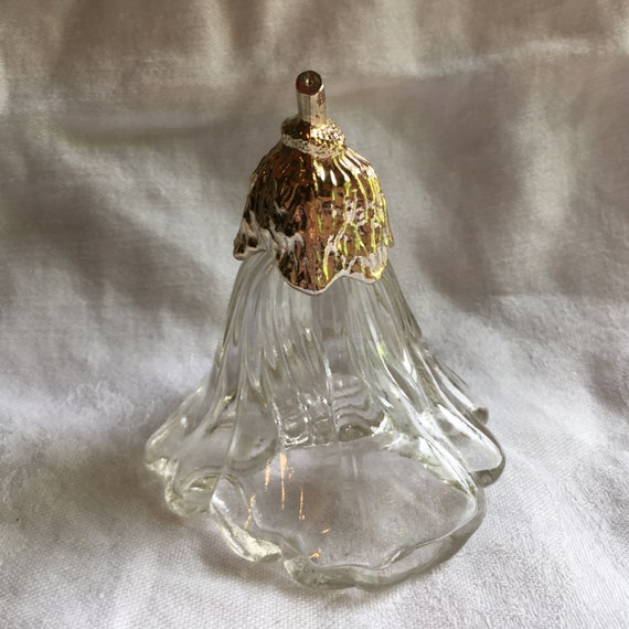 Avon Floral Flower Petal Perfume Bottle 1970's - Gem