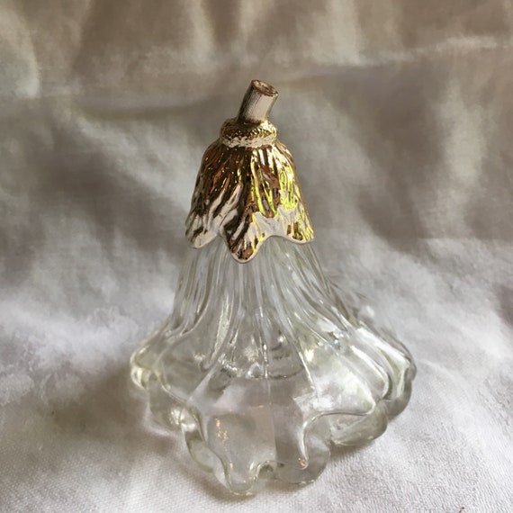 Avon Floral Flower Petal Perfume Bottle 1970's - Gem