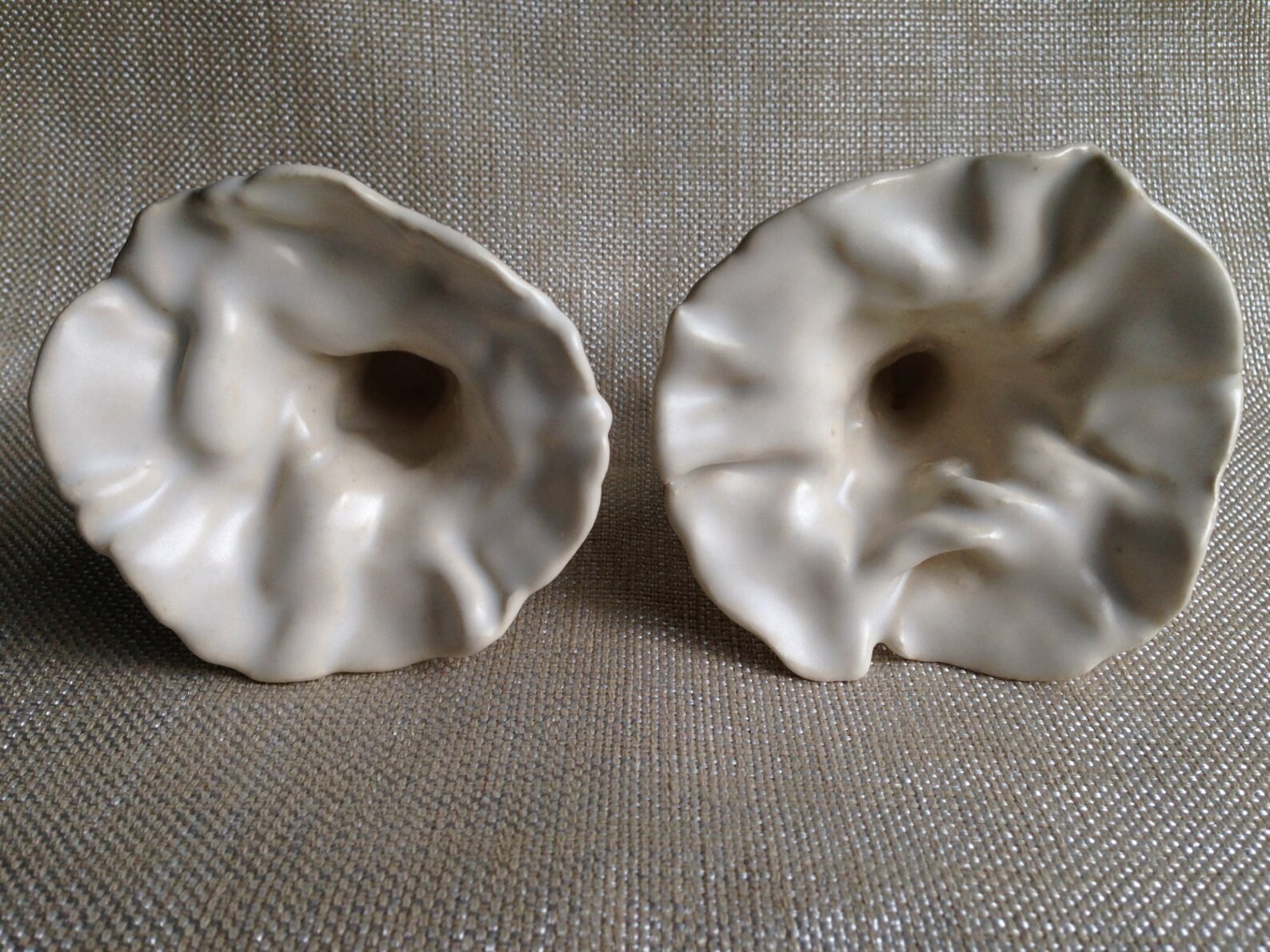 Hand-built Ceramic Candlestick Holders | Etsy