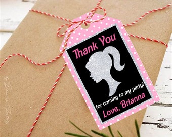 Barbie Thank You | Etsy