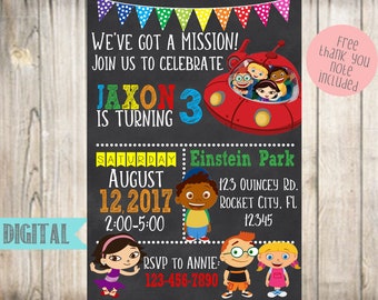 Einsteins Invitation | Etsy