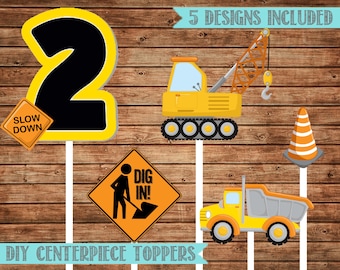 Construction Party Centerpiece - Etsy