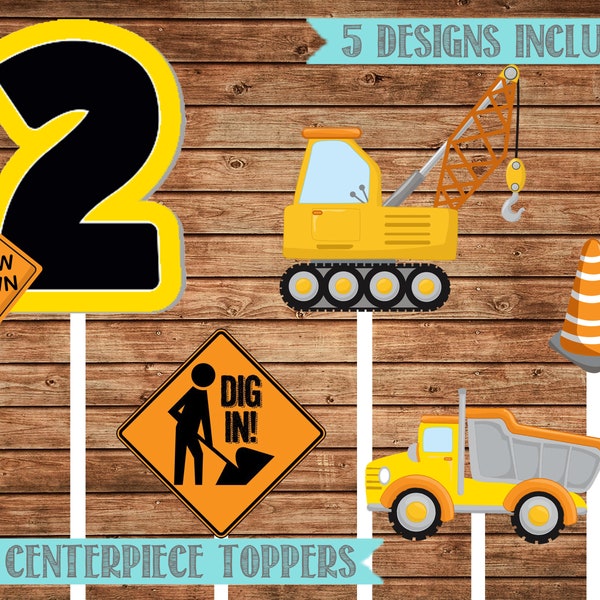Construction Centerpieces - Etsy