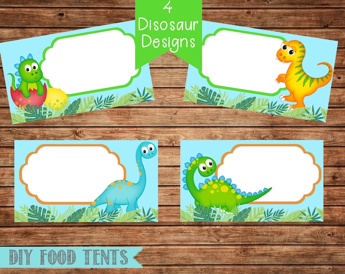 Dinosaur Party Food Tents, Dinosaur Food Tents, Dinosaur Party ...