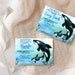 Orca Birthday Party Invitation Orca Invitation Orca Birthday-orca Baby ...