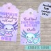 Axolotl Favor Tags Axolotl Thank You Tags Axolotl Birthday - Etsy
