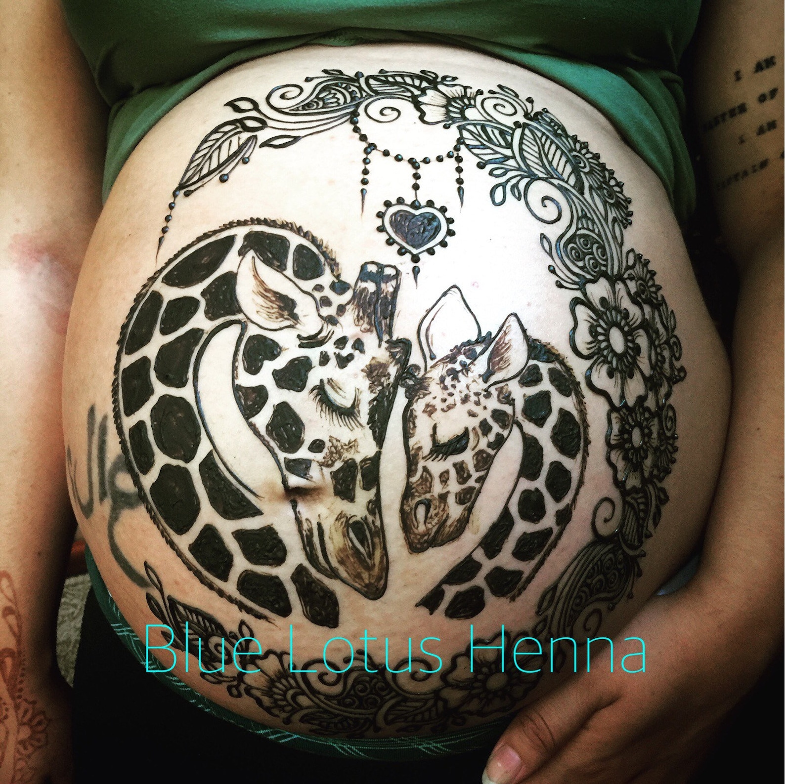 Belly Henna DIY Kit for Pregnancy/maternity - Etsy
