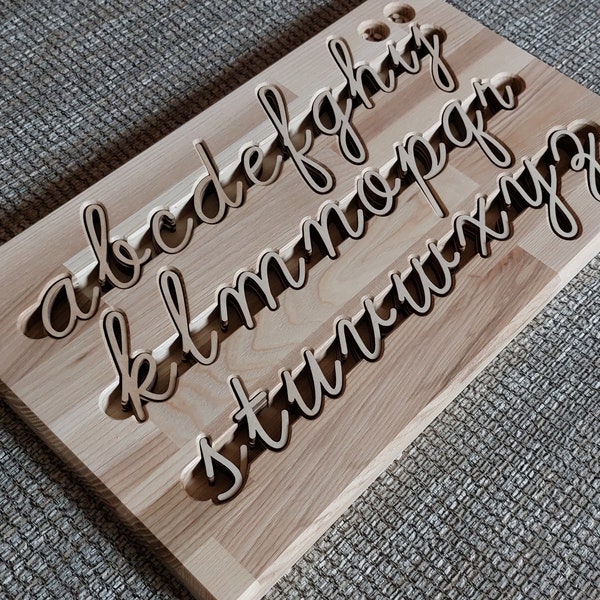 Montessori Cursive Font - Etsy
