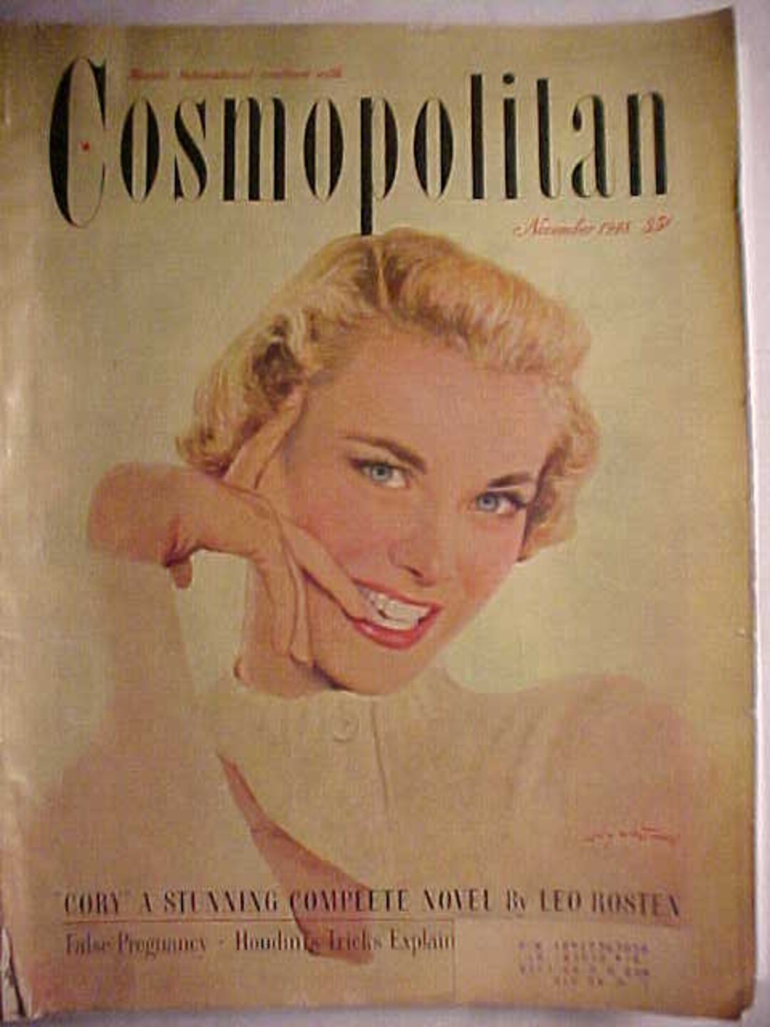 November 1948 Cosmopolitan Magazine Has 202 Pages of Ads and Articles ...