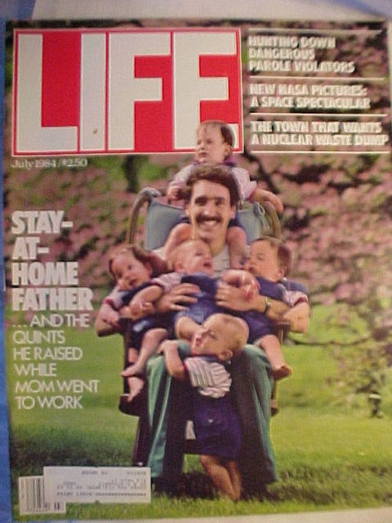 July 1984 LIFE Magazine with The Stay at Home Father on the | Etsy