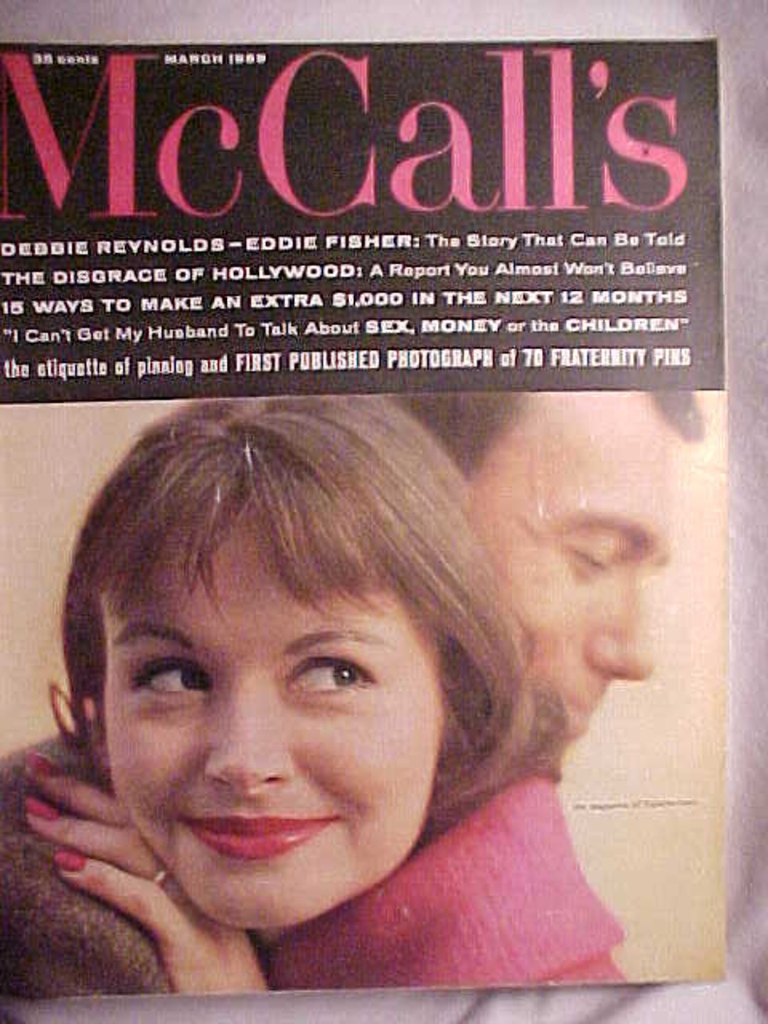 March 1959 Mccall's Magazine With Cover Art by Harold Halma, Has 160 ...