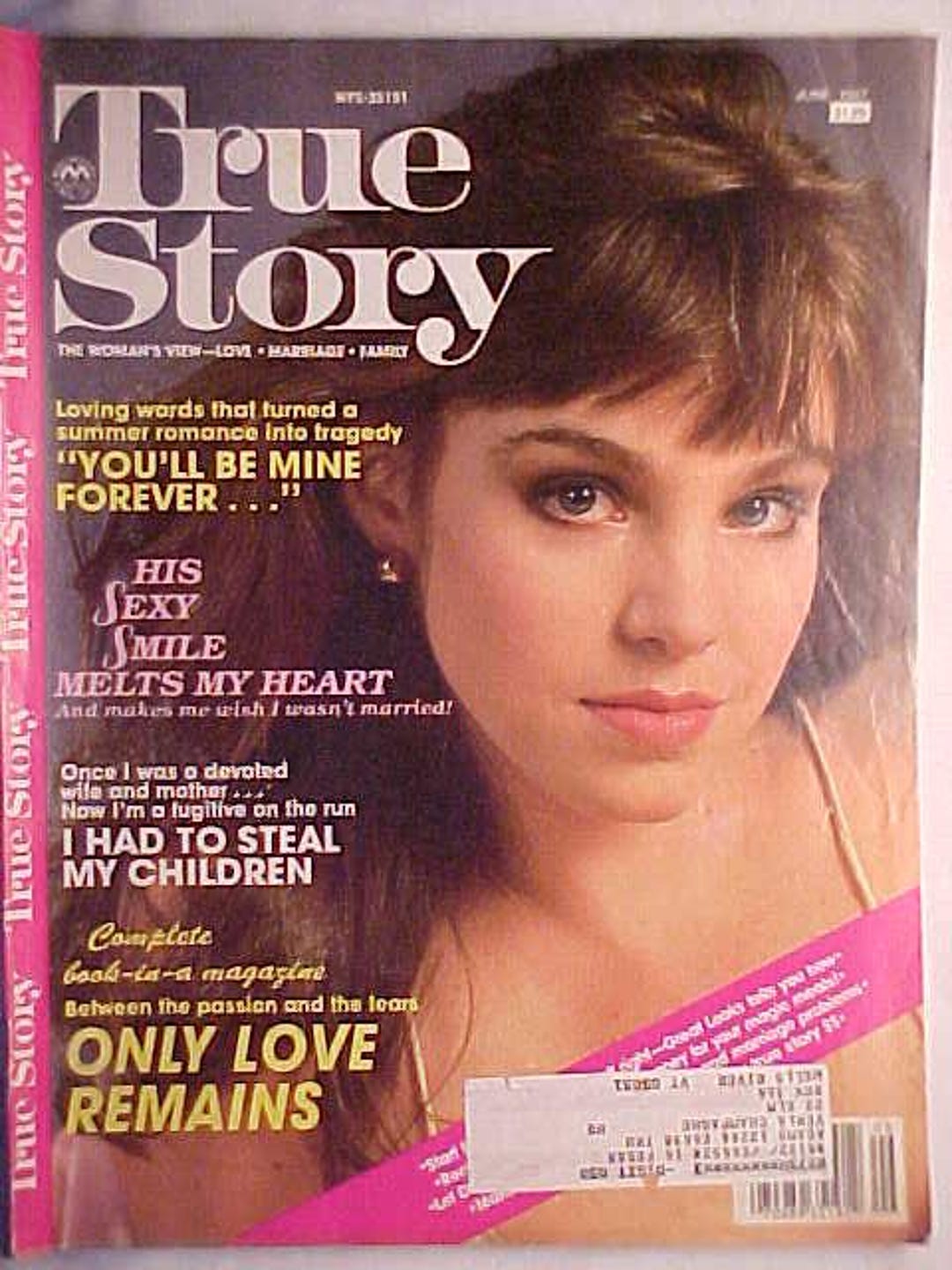 June 1987 True Story Magazine With Cover by Alex Wasinski and Gus ...