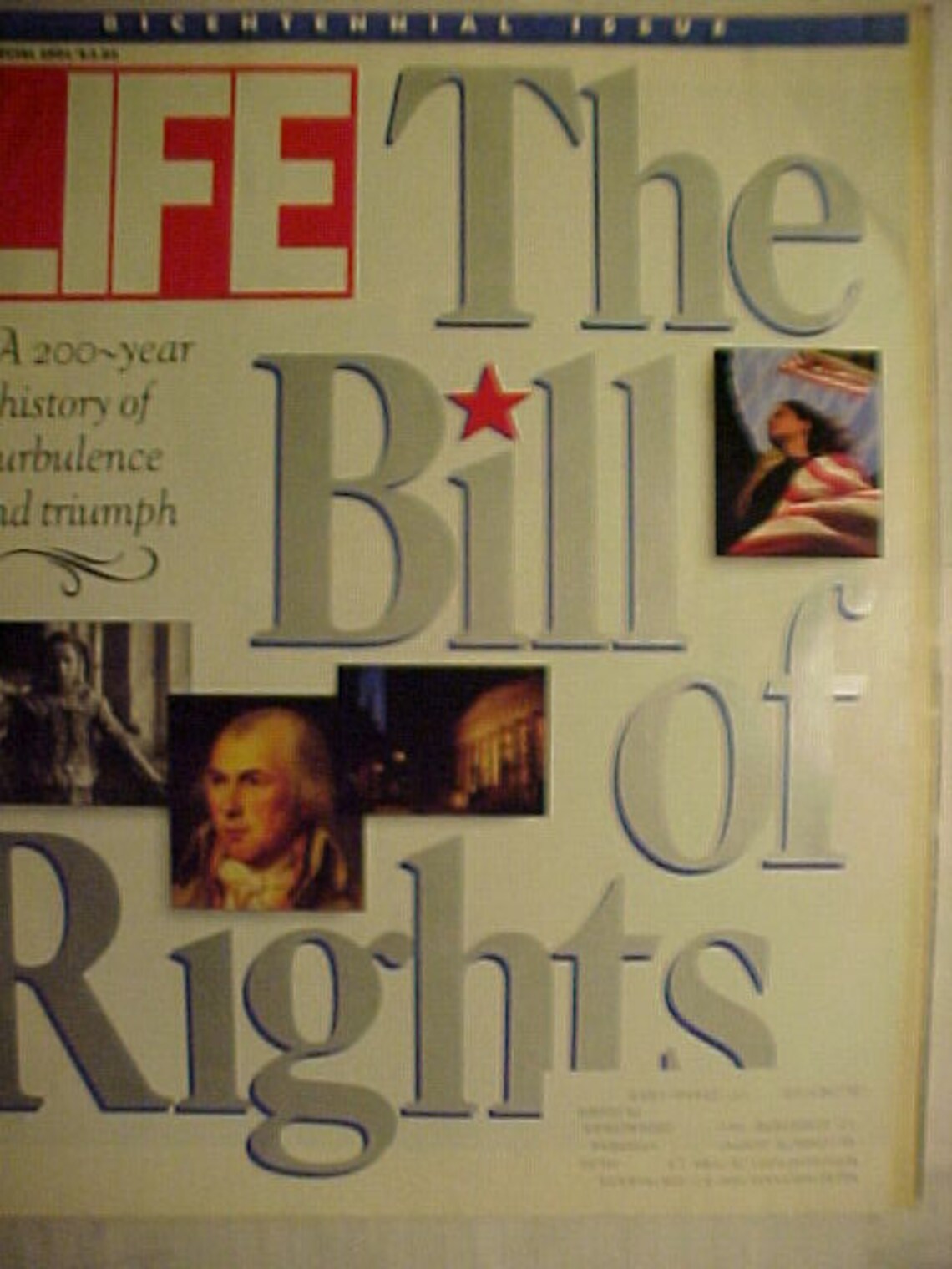 Fall Special 1991 LIFE Magazine With the Bill of Rights on the Cover ...