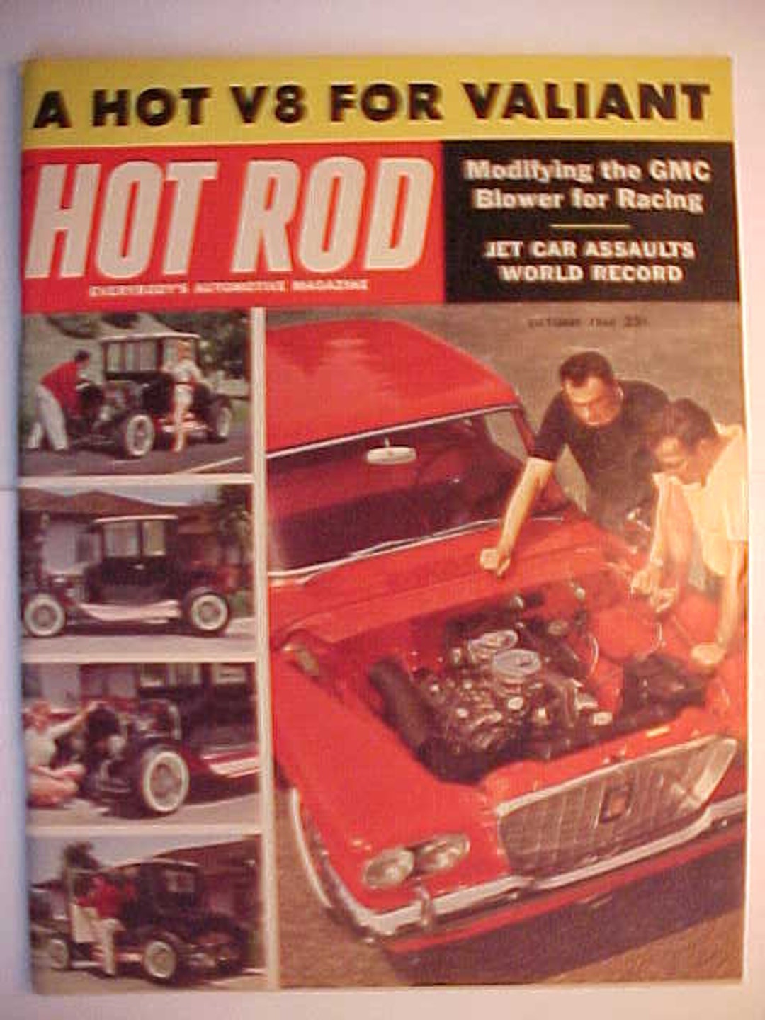 October 1960 Hot Rod Magazine Has 122 Pages of Ads and Articles and ...