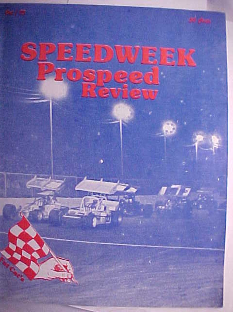 October 1975 Speedweek Prospeed Review Auto Racing Magazine - Etsy