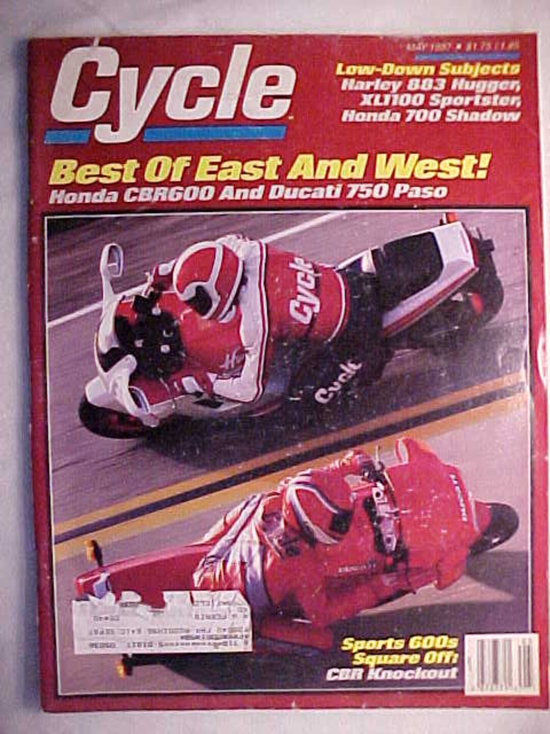 May 1987 CYCLE Motorcycle Magazine With Vintage Motorcycle Cover Art by ...