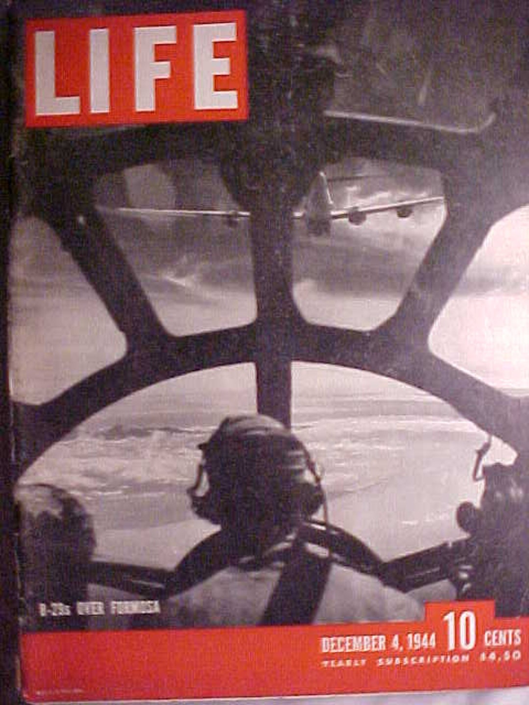 December 4 1944 LIFE Magazine With WWII B-29s Over Formosa - Etsy