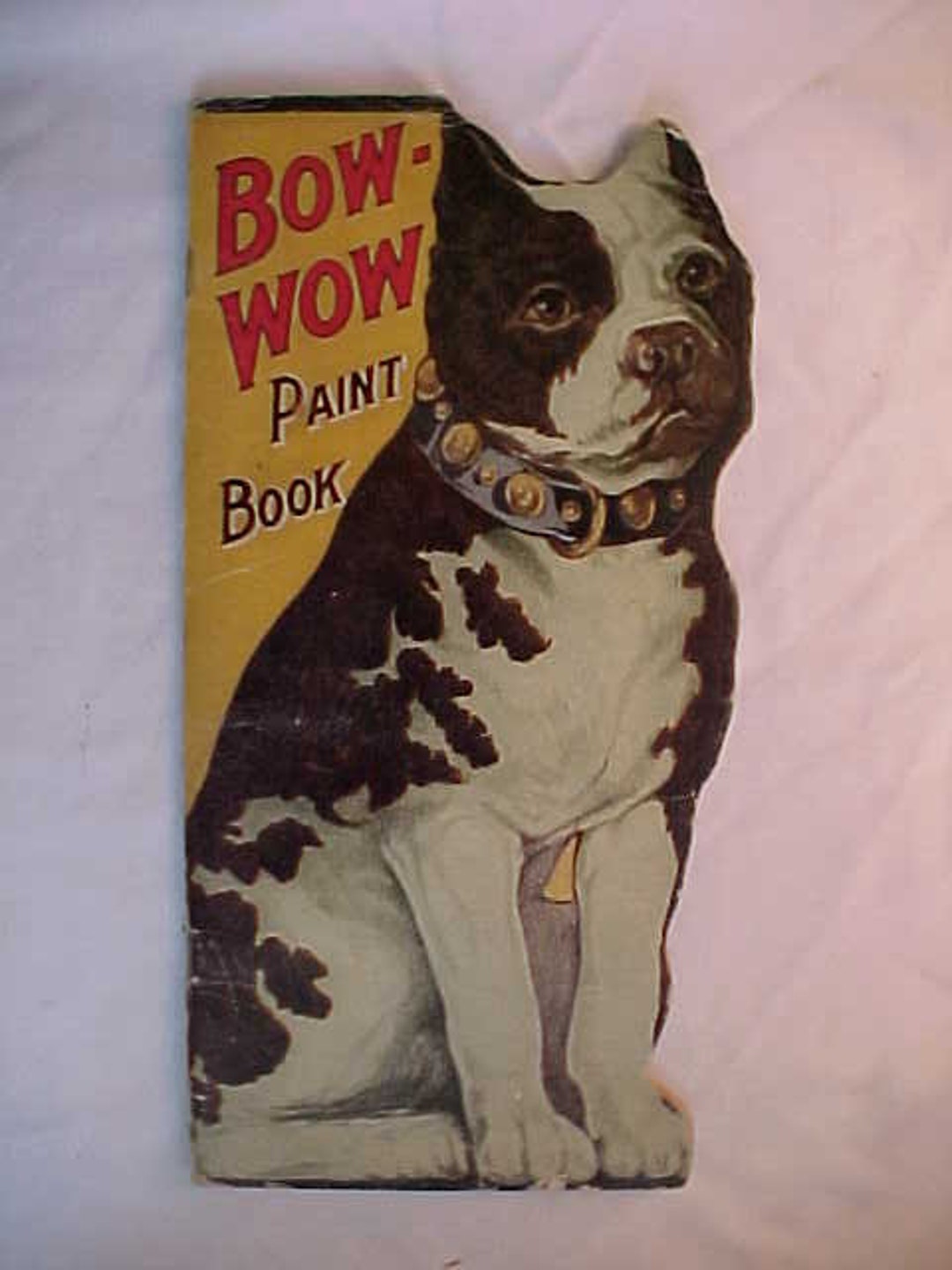 1915 Bow Wow Paint Book Published by the Saalfield Pub. Co. Akron, Ohio ...