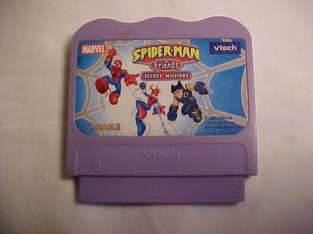 Vintage Vtech Marvel Spider Man Spiderman Friends Secret Missions Video ...
