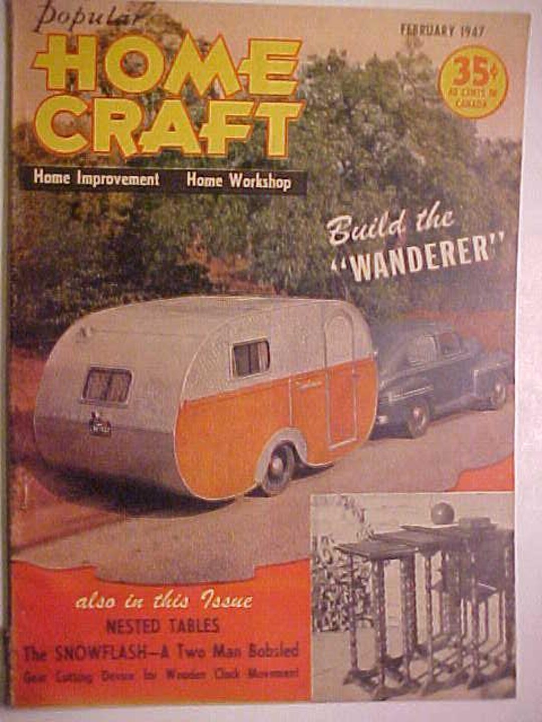 February 1947 Popular Home Craft Magazine, Has 60+ Pages of Ads ...