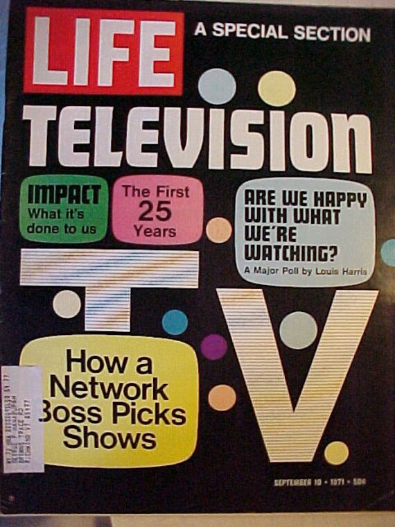 September 10 1971 LIFE Magazine with Special Section | Etsy