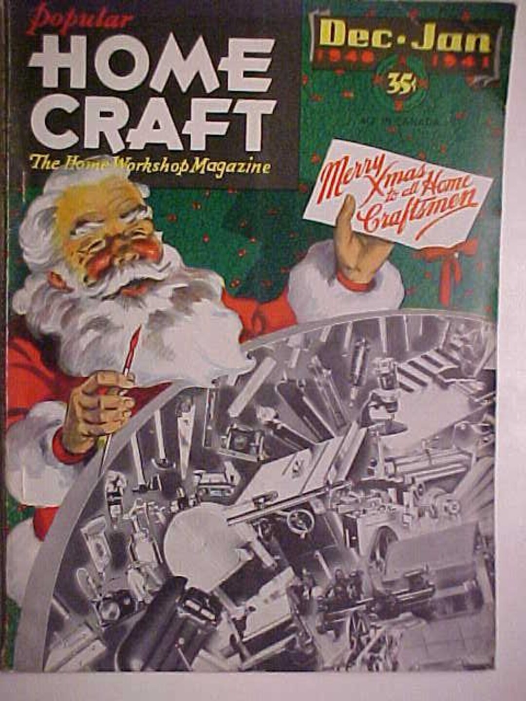 December 1940 January 1941 Popular Home Craft Magazine, Has 80+ Pages ...