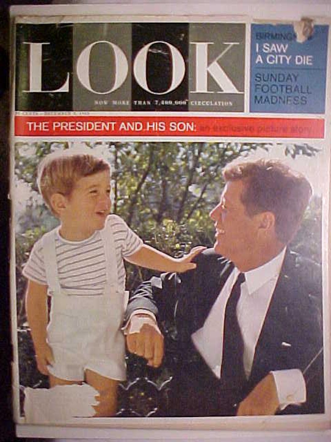 December 3, 1963 LOOK Magazine With John F. Kennedy & JR on the Cover ...