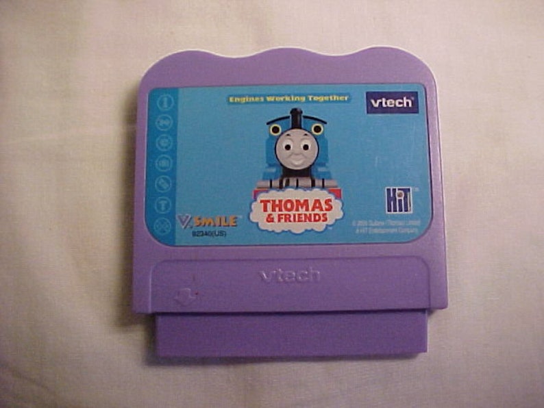 Vintage Vtech Thomas & Friends Engines Working Together Video Game ...