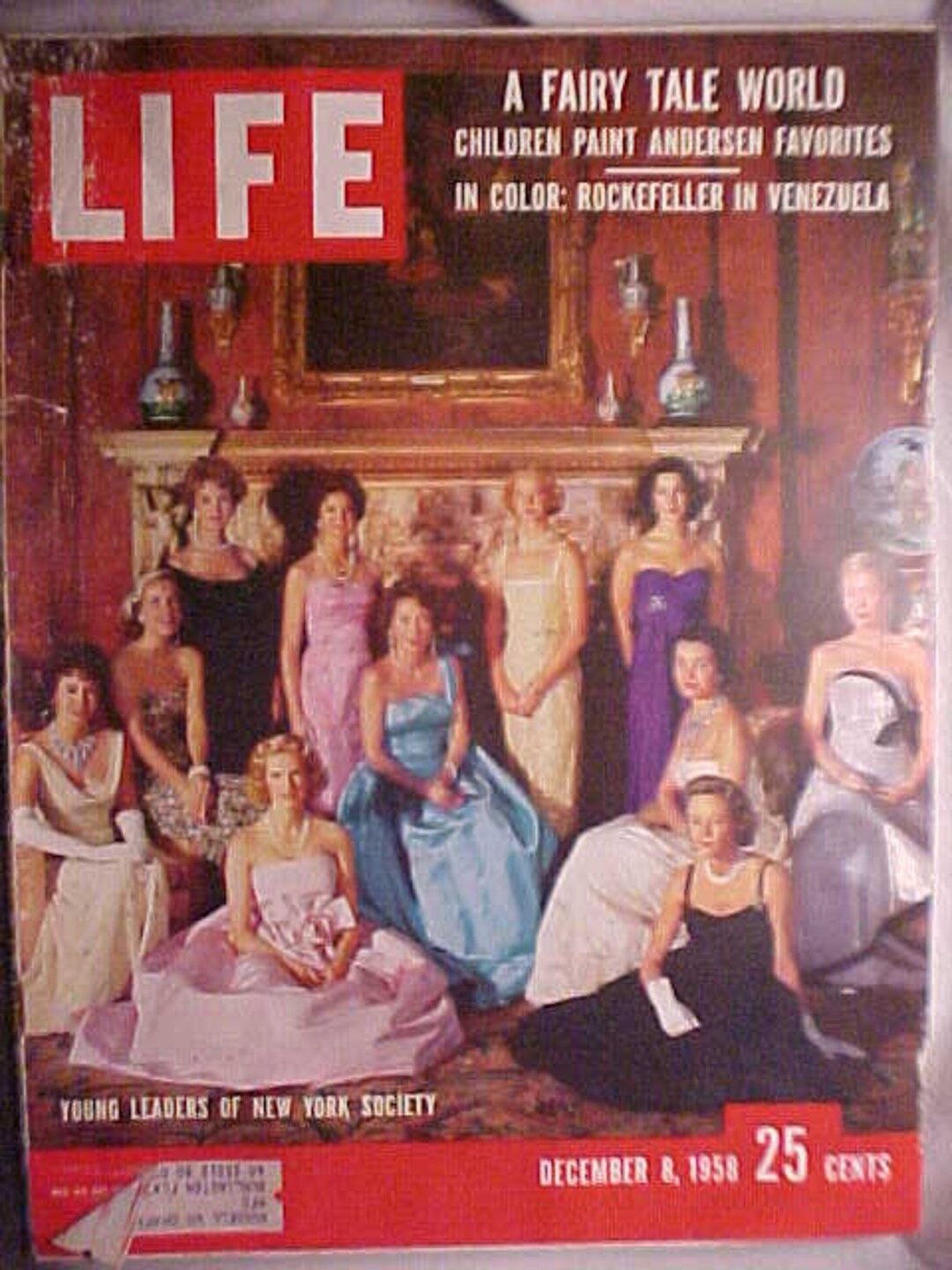December 8, 1958 LIFE Magazine With Young Leaders of New York Society ...
